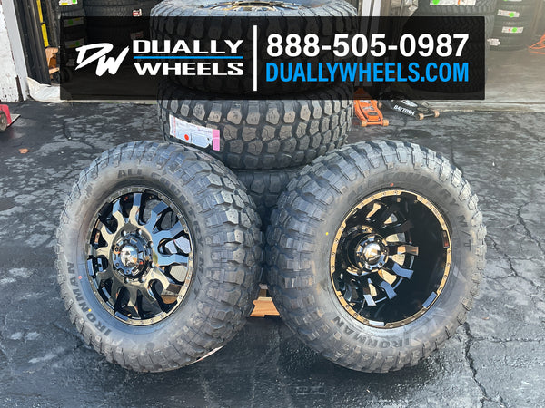 37x12.50R20/12 Ironman All Country M/T Tires Set of 6 – Dually Wheels