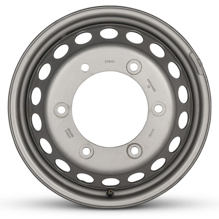 16x5.5 Road Roady RRW-85413 Silver SPRINTER DUALLY Steel Wheels 6x205 ...