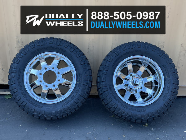 17x6.5 D536 Fuel Maverick 05-UP FORD 19-UP DODGE DUALLY Wheels 8x200 S ...