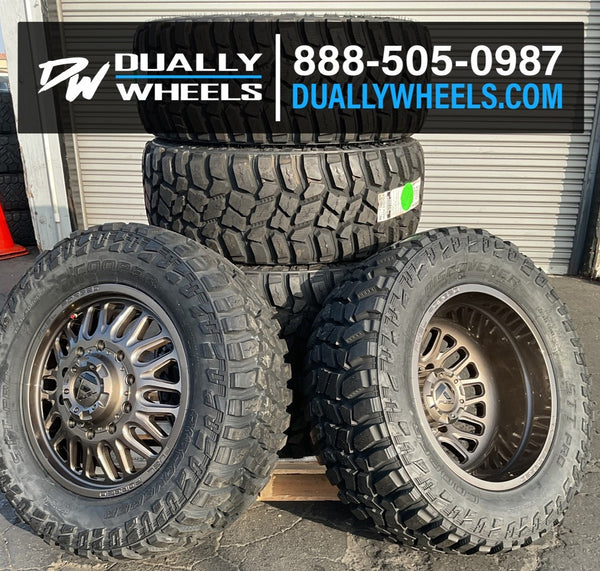 35x12.50R20/10 Cooper Discoverer STT Pro Tires Set of 6 – Dually Wheels