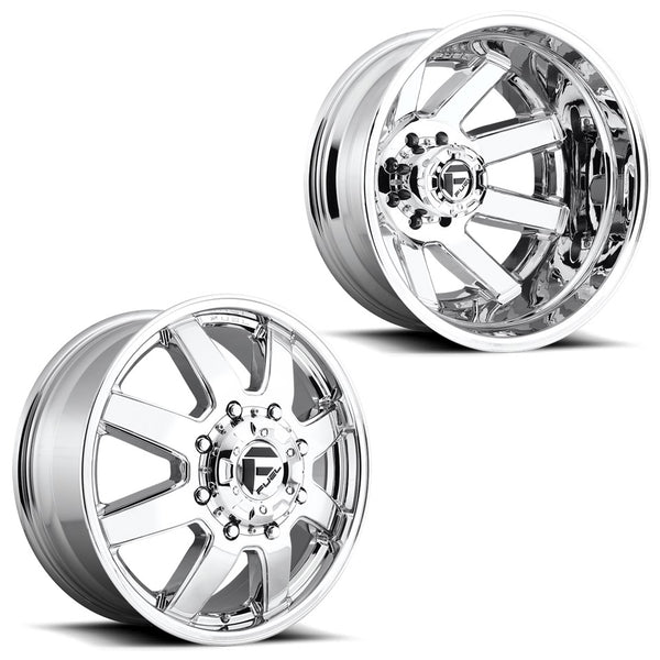 17x6.5 D536 Fuel Maverick 05-UP FORD 19-UP DODGE DUALLY Wheels 8x200 S ...