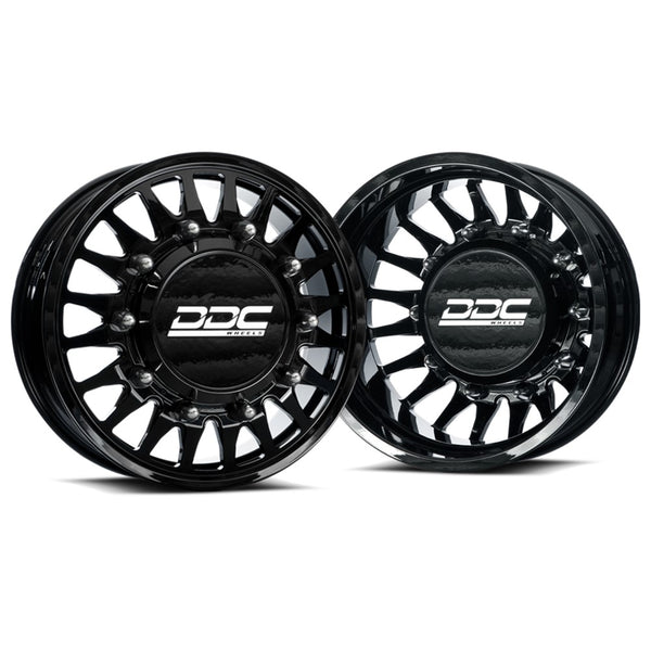 20x8.25 DDC The Spoke Gloss Black FORD F-450/F-550 DODGE 4500/5500 FOR ...