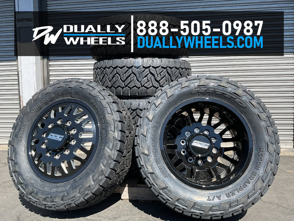 285/70R18/10 Nitto Recon Grappler Tires Set of 6 – Dually Wheels