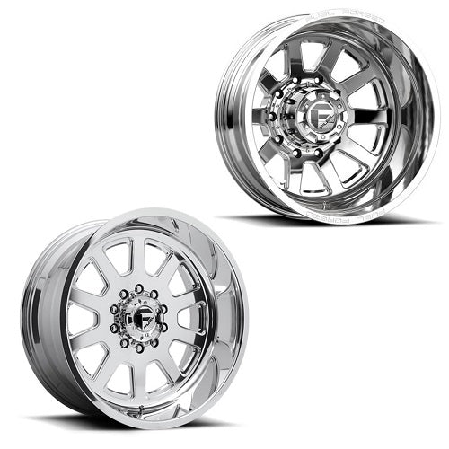 24x12 Fuel Forged FF09D FORD F-450/F-550 DODGE 4500/5500 DUALLY SUPER ...
