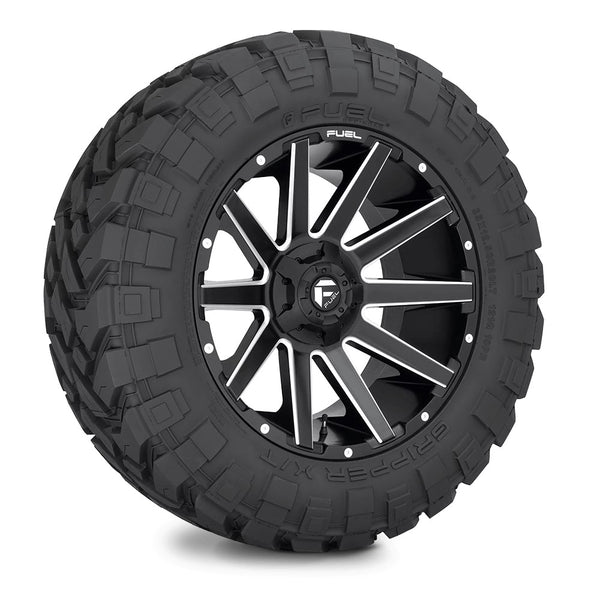 35x12.50R22/12 Fuel Off-Road Gripper X/T Tires Set of 6 – Dually Wheels
