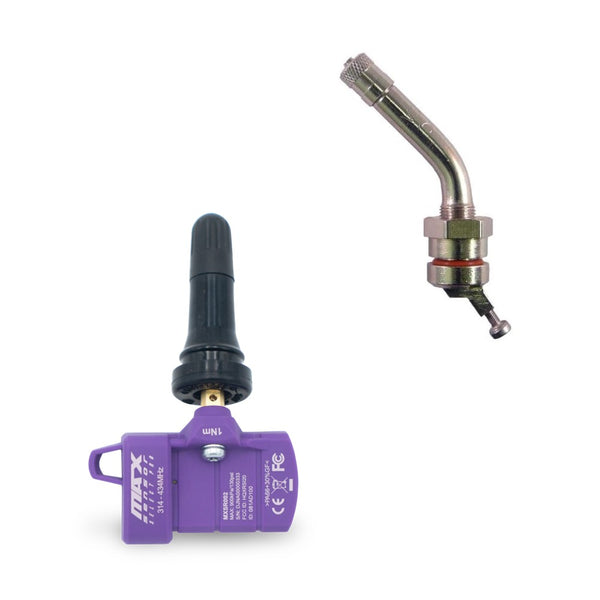 Max Sensor Select Pro (315-433MHZ) Rubber TPMS Sensors W/ Large Stems ...